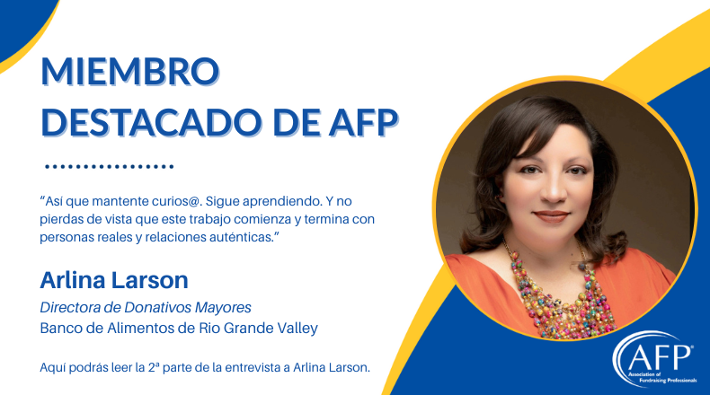 Miembro Destacado de AFP: 2ª parte de la Entrevista con Arlina Larson ...